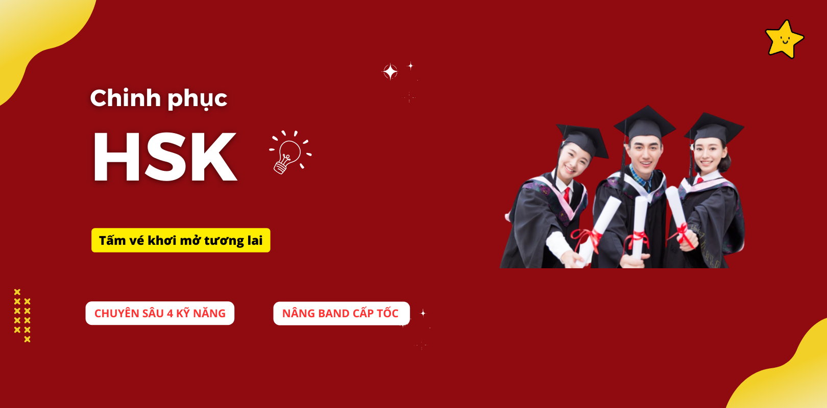 2. Khóa Luyện Thi HSK Sơ Cấp Đến Cao Cấp Tại Tiếng Trung HD